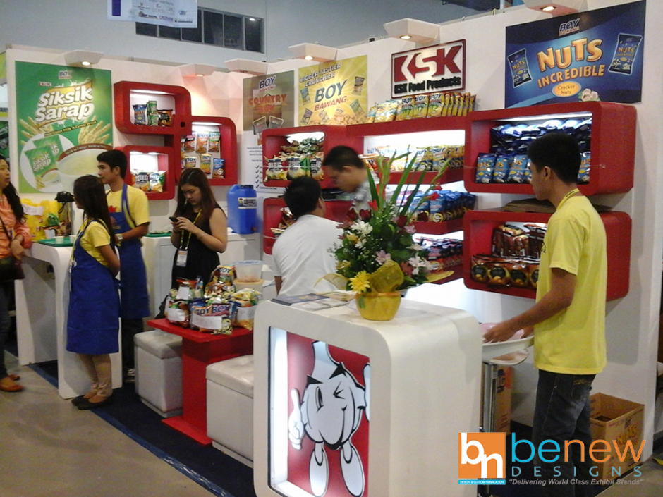 World Food Expo 2014: Trade Show Displays for Clients