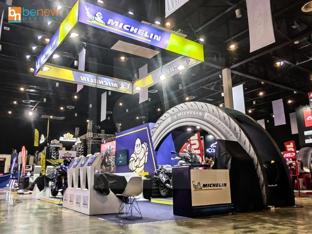 Michelin Exhibition Stand @ InsideRACING Bikefest 2023