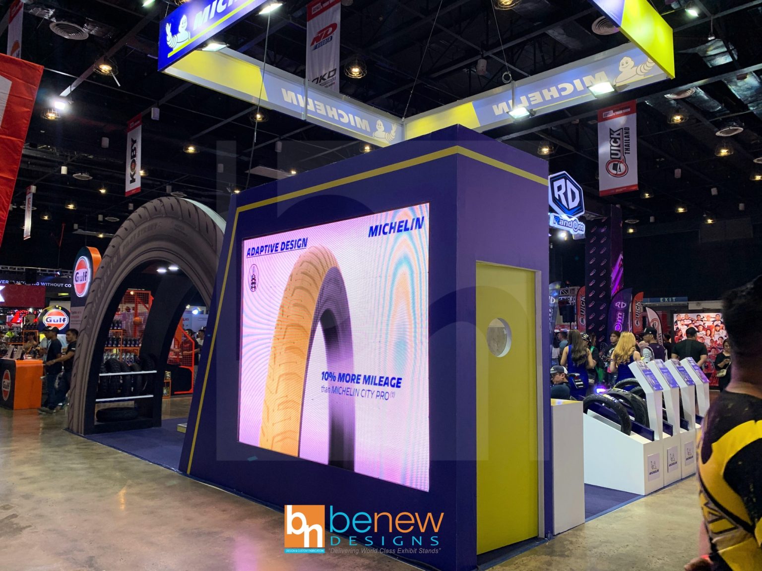 Michelin Exhibition Stand @ InsideRACING Bikefest 2023